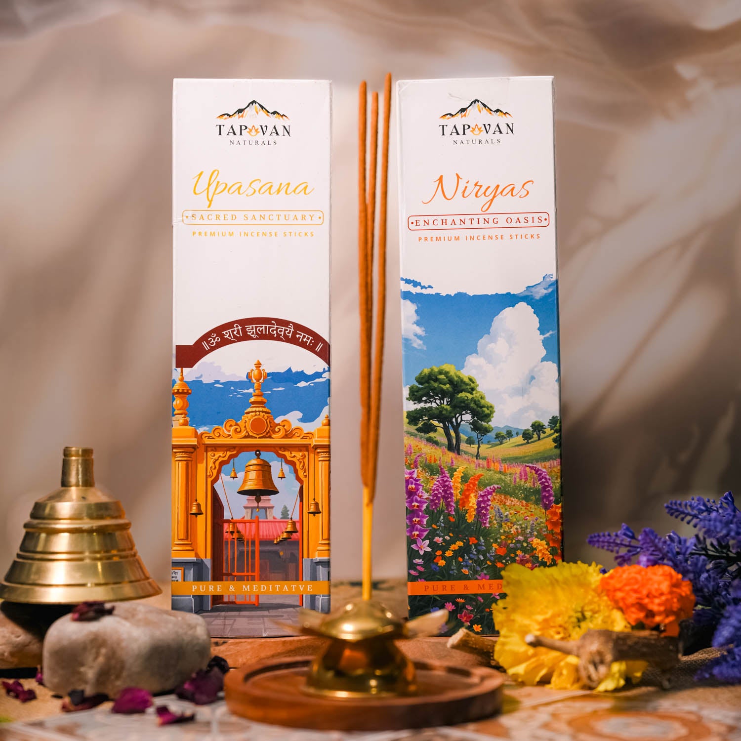 Shop Luxury Floral Oasis and Sanctuary Musk Incense Sticks